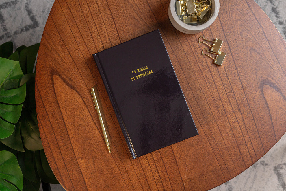 Biblia NVI edición promesas, tapa dura negra – Biblias.cl